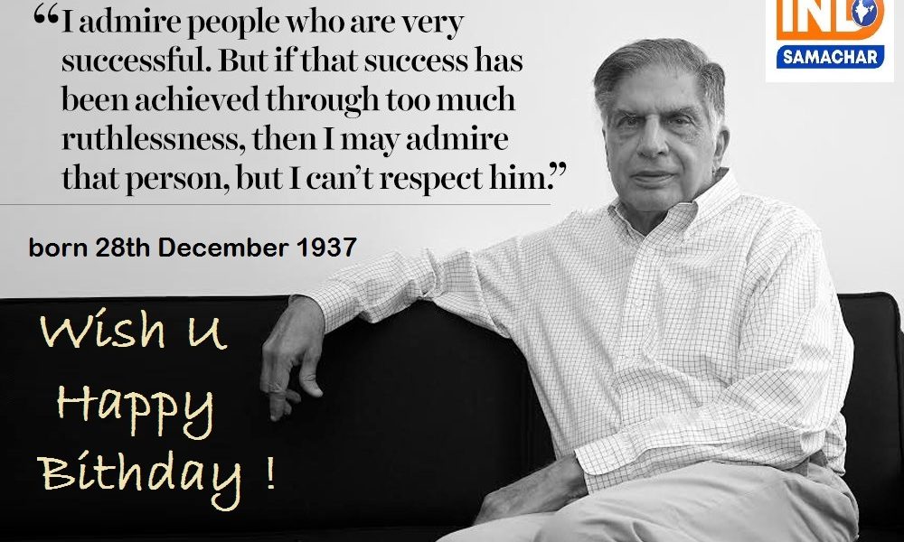 The Great Indian Businessman Ratan Tata | IndSamachar