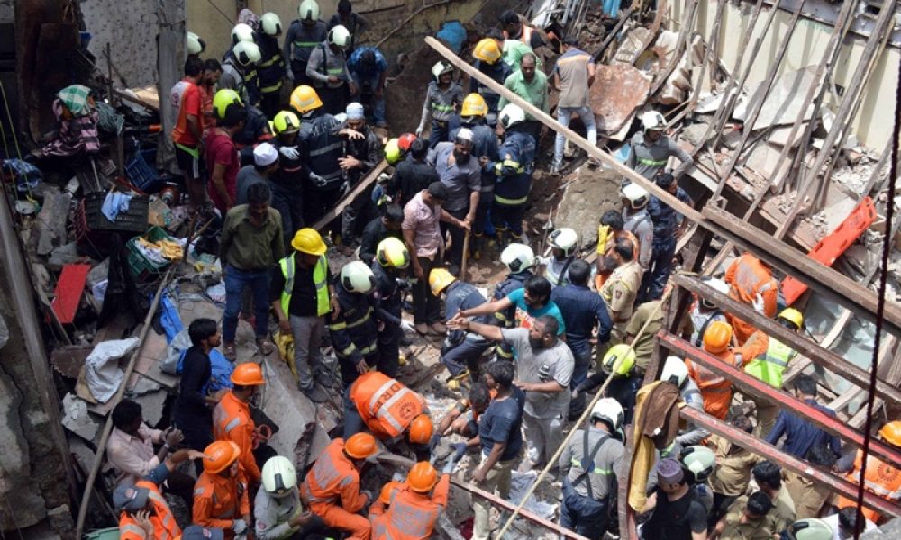 Mumbai building collapse: Death toll rises to 12, 9 injured after ...