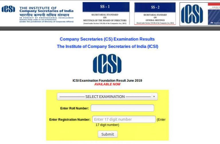 ICSI CS Foundation Result 2019 to be declared on January 25 | IndSamachar